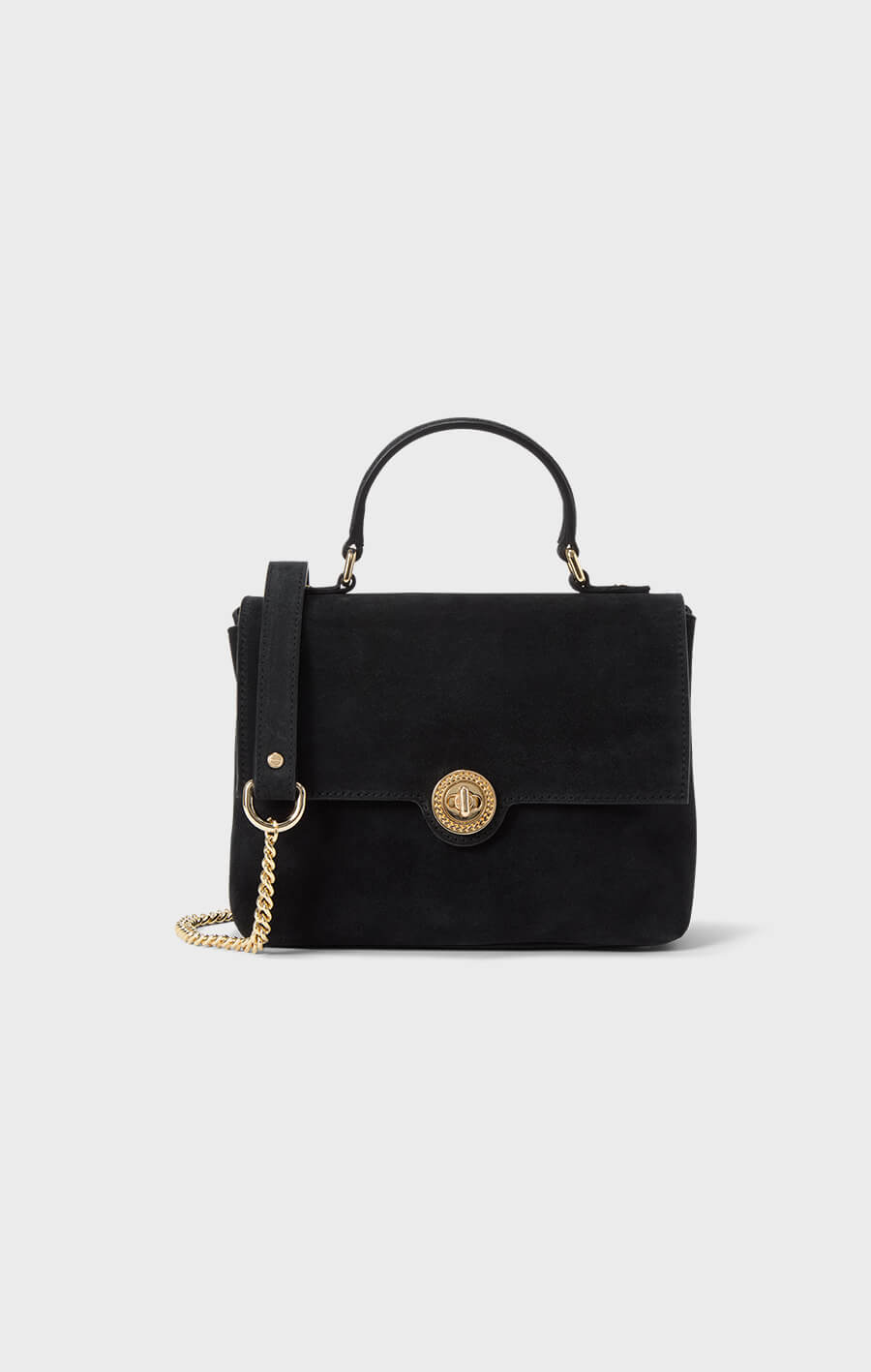 Busnel City Bag Suede Black | Busnel.com