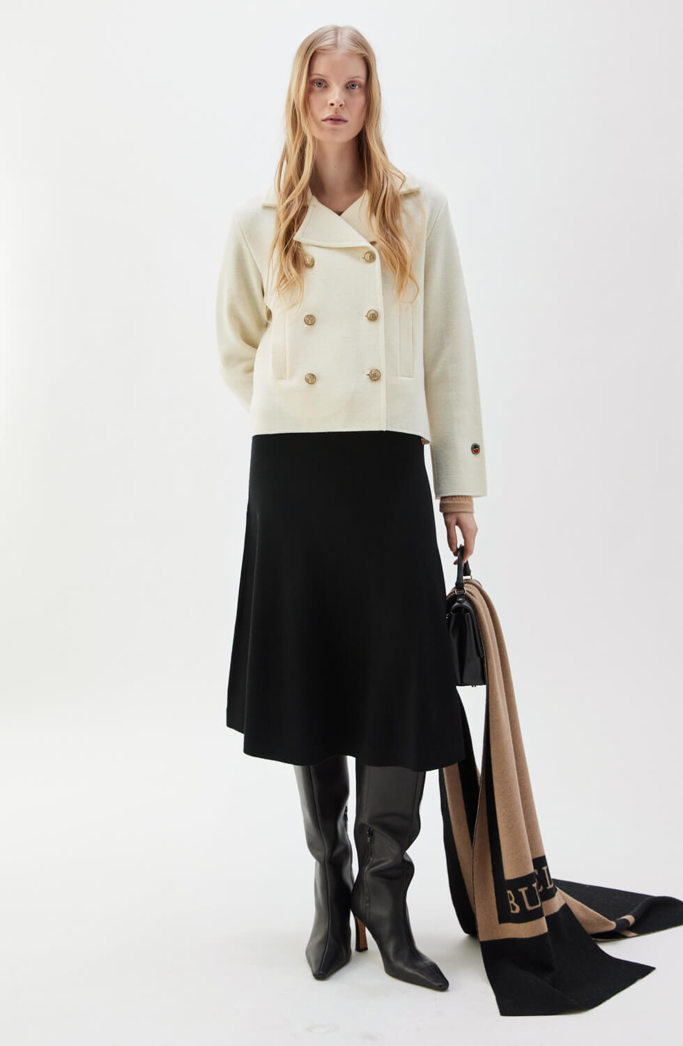 Busnel - Indra Jacket - Short Knitted Blazer - Busnel.com
